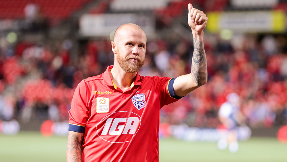 Regan commits to Reds for further two years - Adelaide United