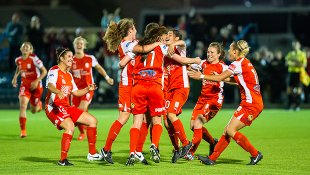 Lady Reds claim historic win over Victory - Adelaide United