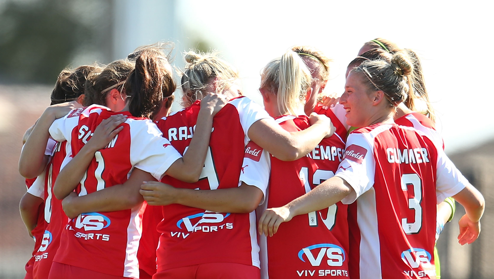 Round 6: AUFC Lady Reds Team List - Adelaide United