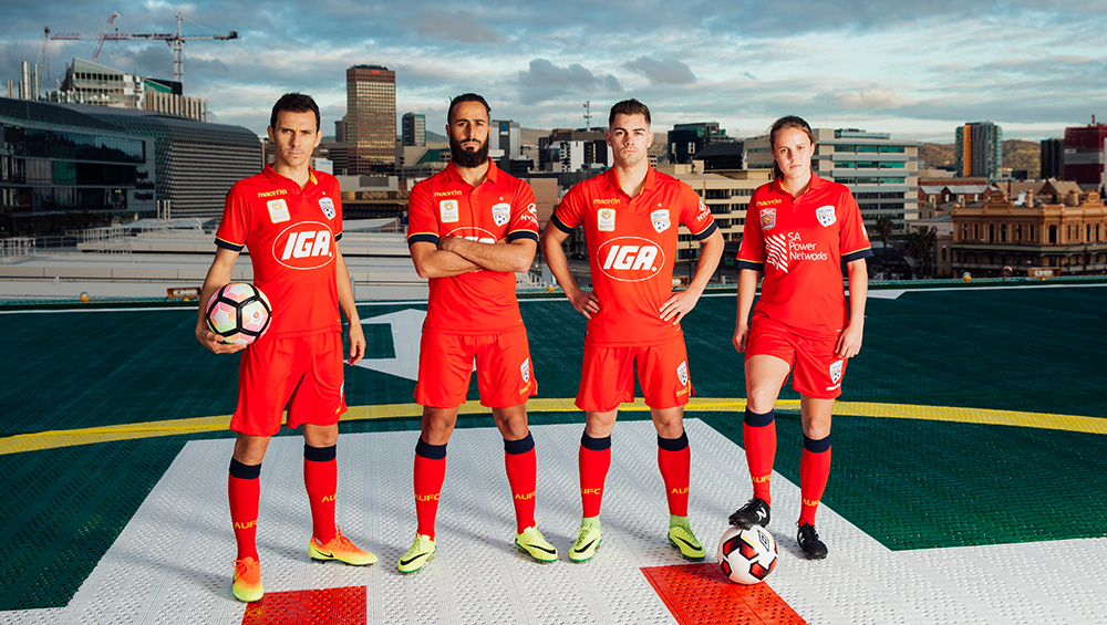 Reds unveil new 2016/17 home strip - Adelaide United