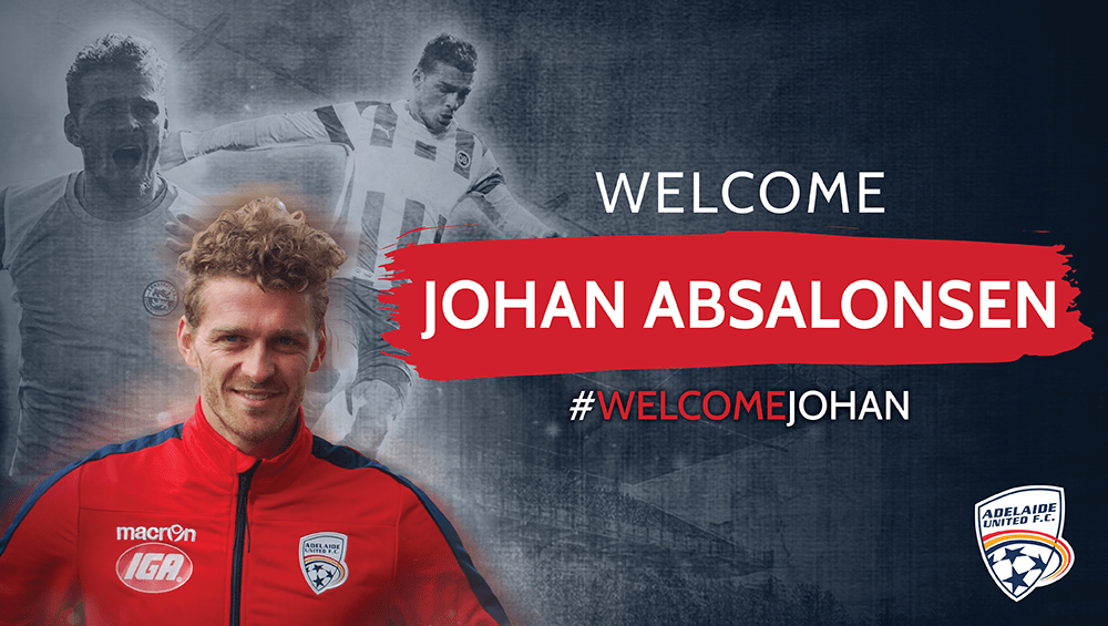 By the numbers: Johan Absalonsen - Adelaide United