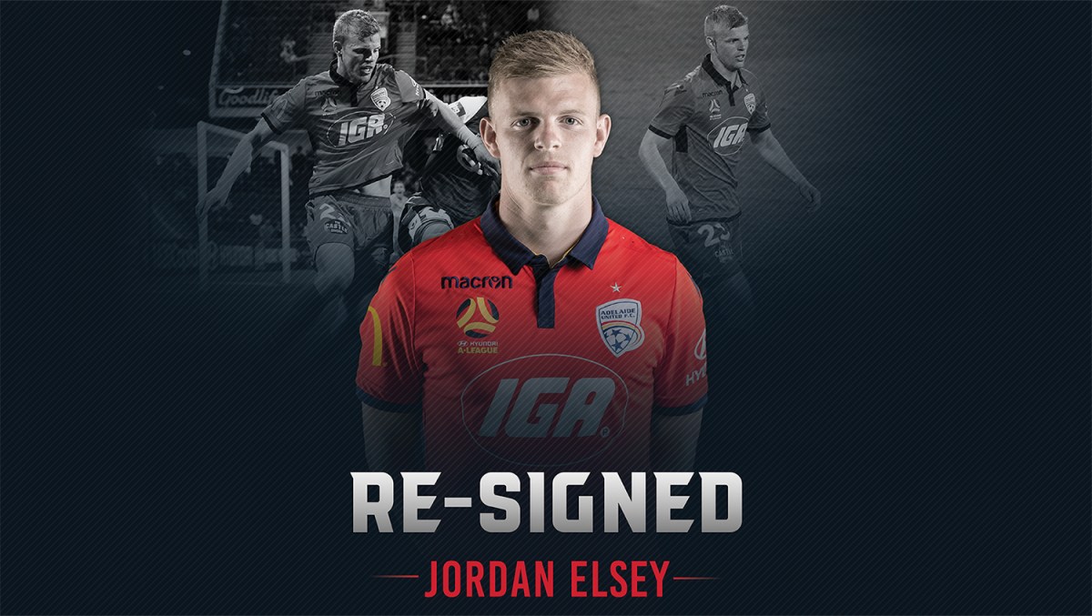 Reds secure Elsey for further three years - Adelaide United