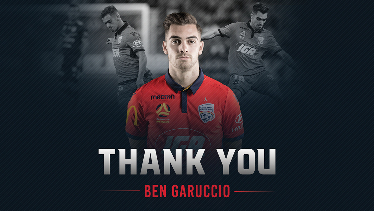 Garuccio departs Reds for Scotland - Adelaide United