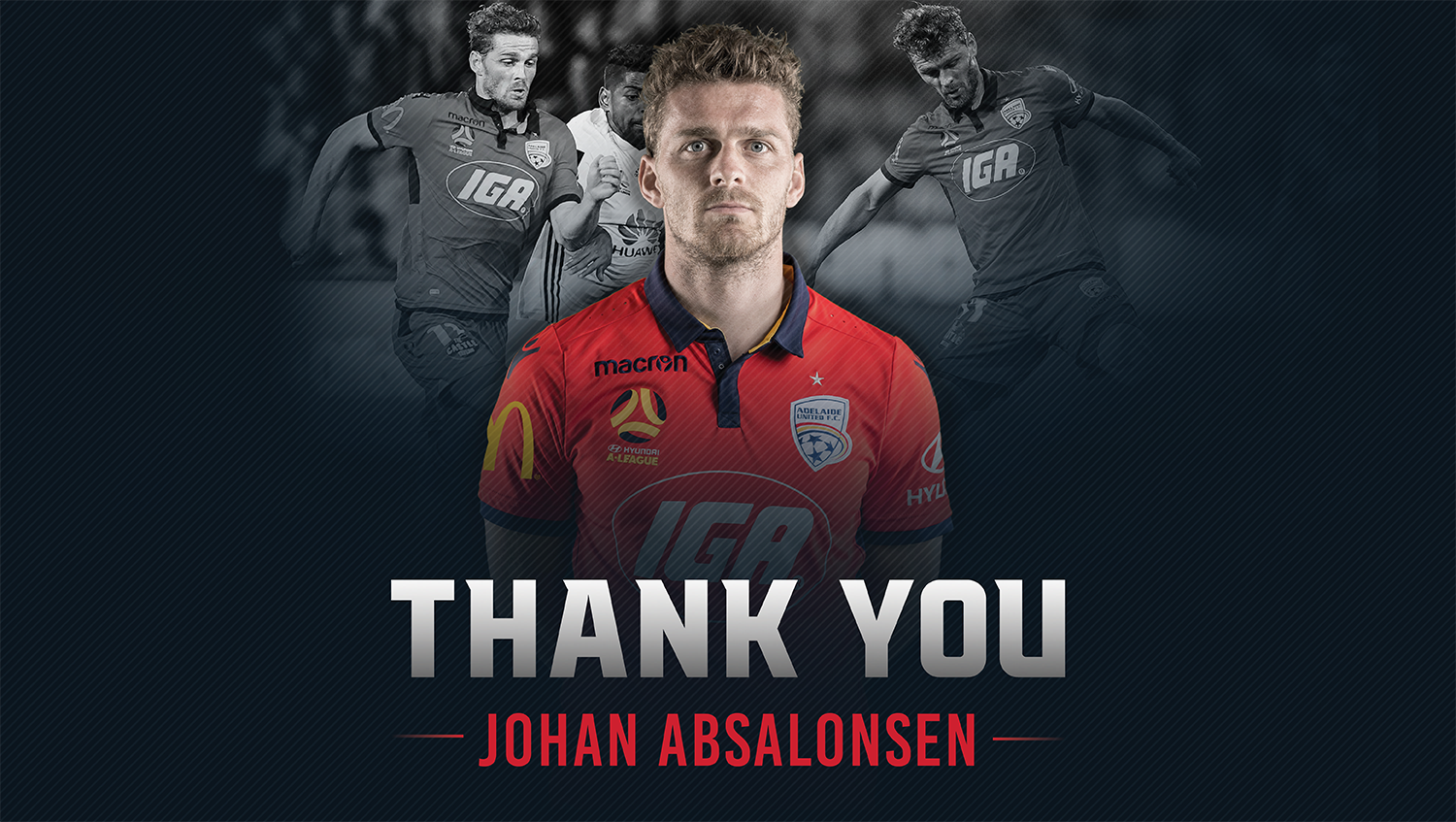 Absalonsen returns home to Denmark - Adelaide United