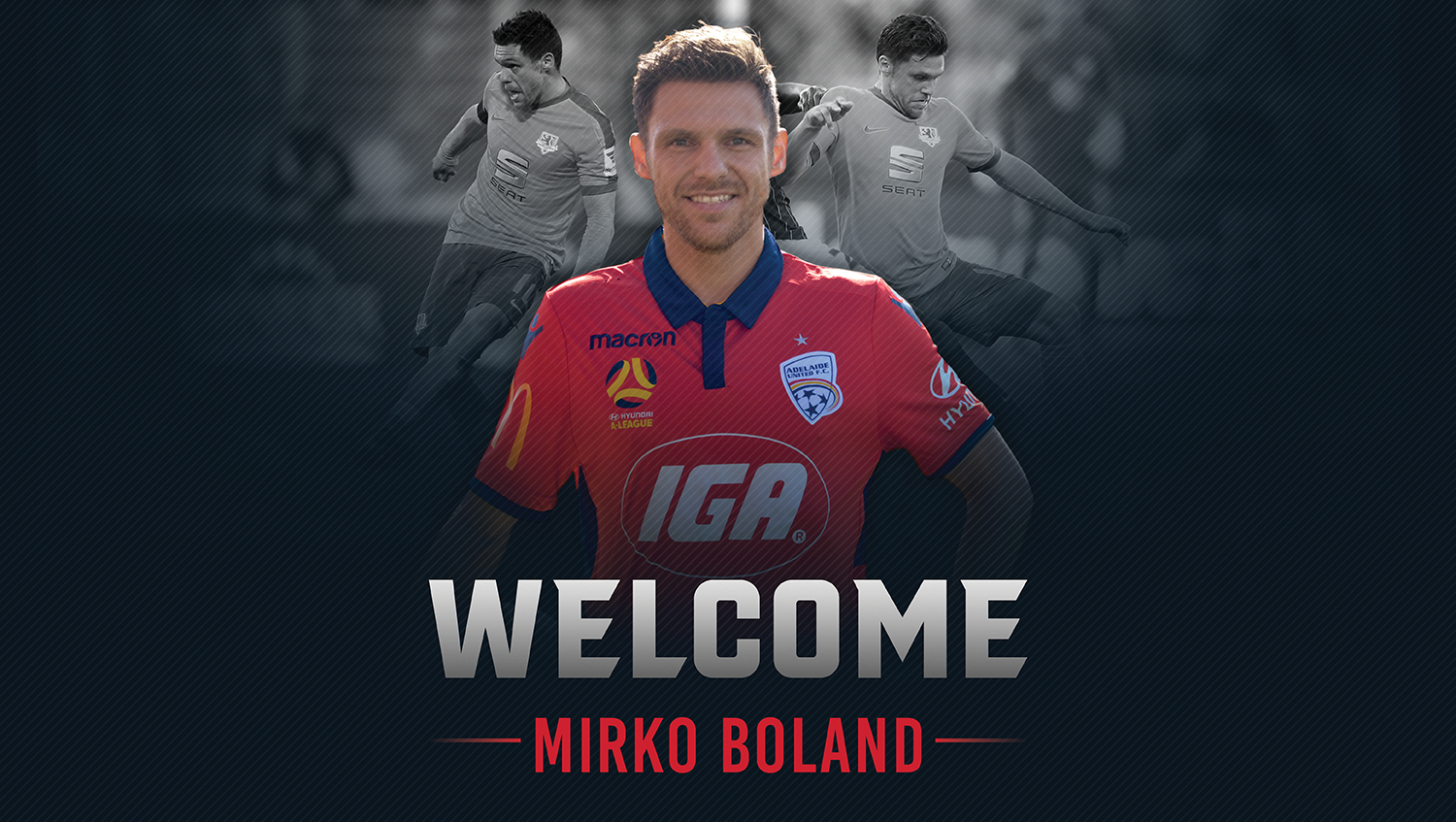 Boland arrives in Adelaide on two-year deal - Adelaide United