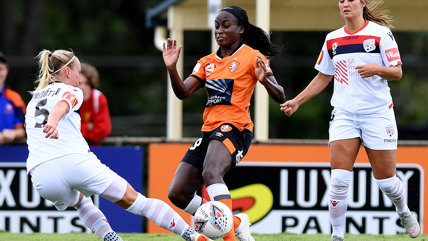 AUFC Women Internationals embrace Female Football Round - Adelaide United