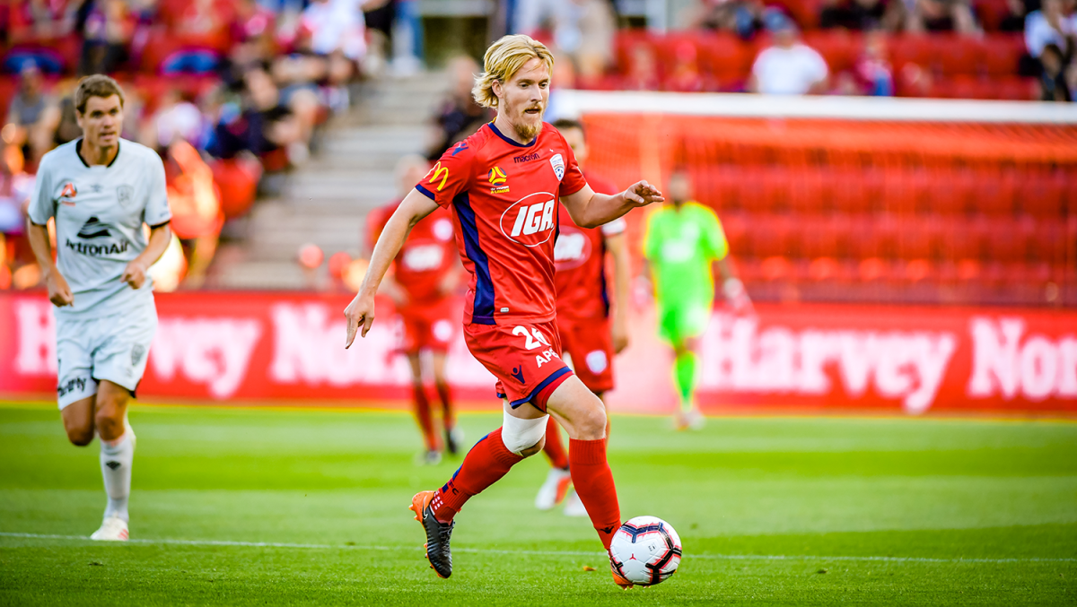 Halloran happy to open his account, focused on Victory - Adelaide United