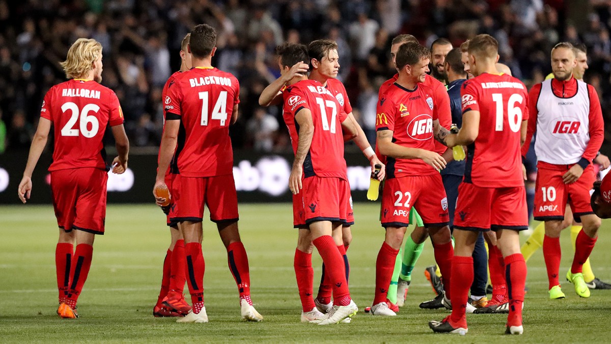 Blackwood rises highest to head Adelaide past Victory - Adelaide United