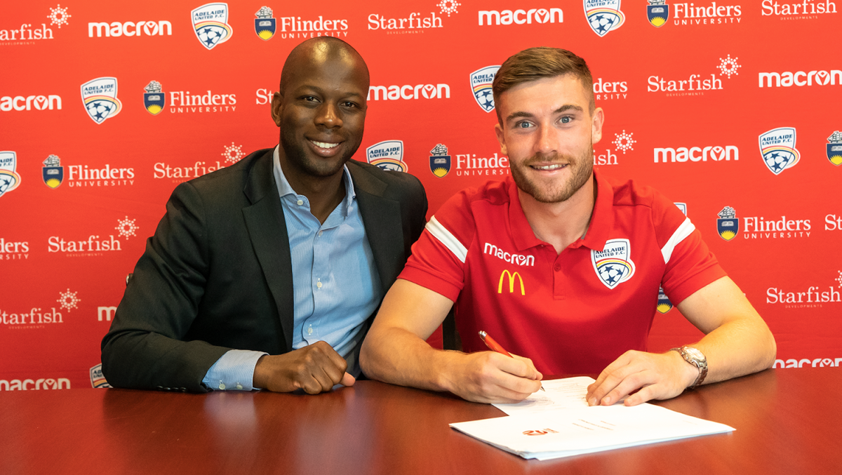 Strain locked in for two more years - Adelaide United