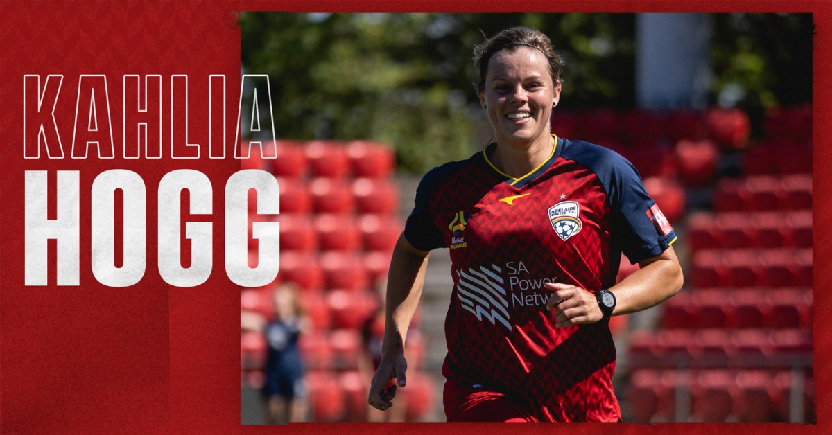 Reds sign Hogg for impending season - Adelaide United