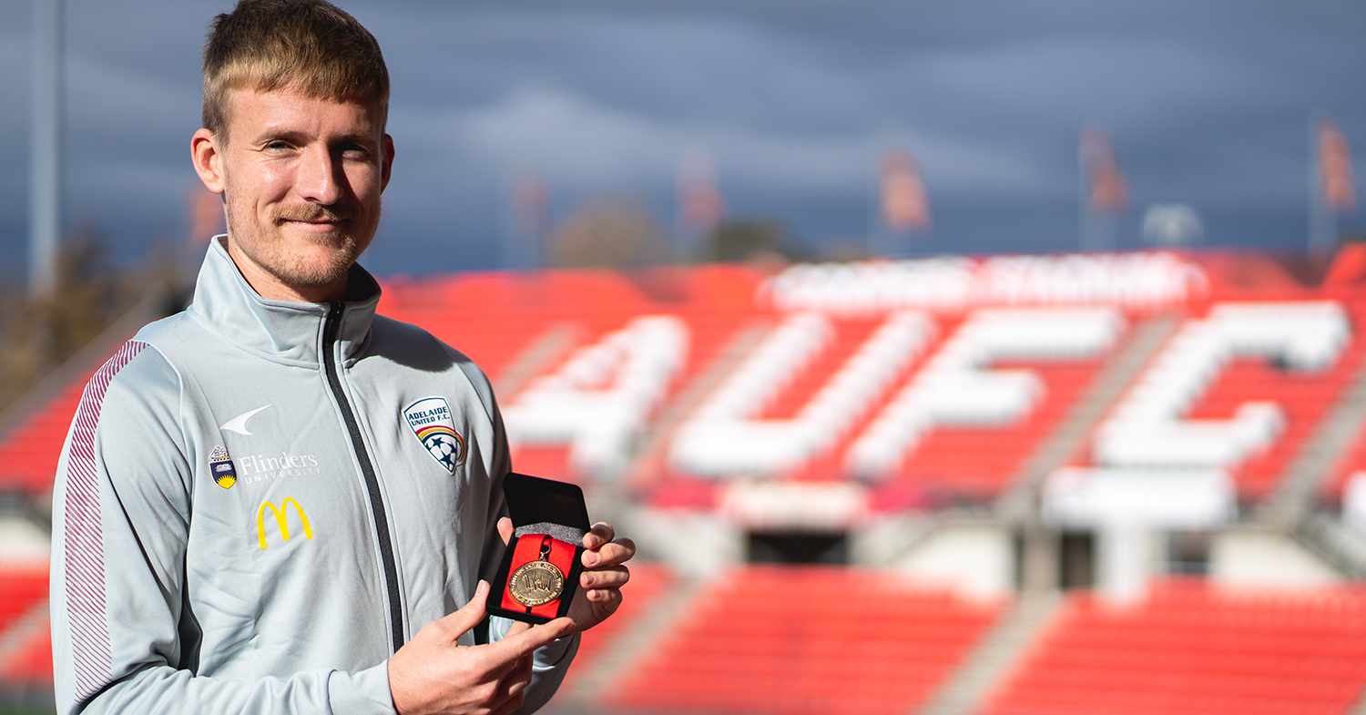 Halloran honoured to win Vidmar Medal - Adelaide United