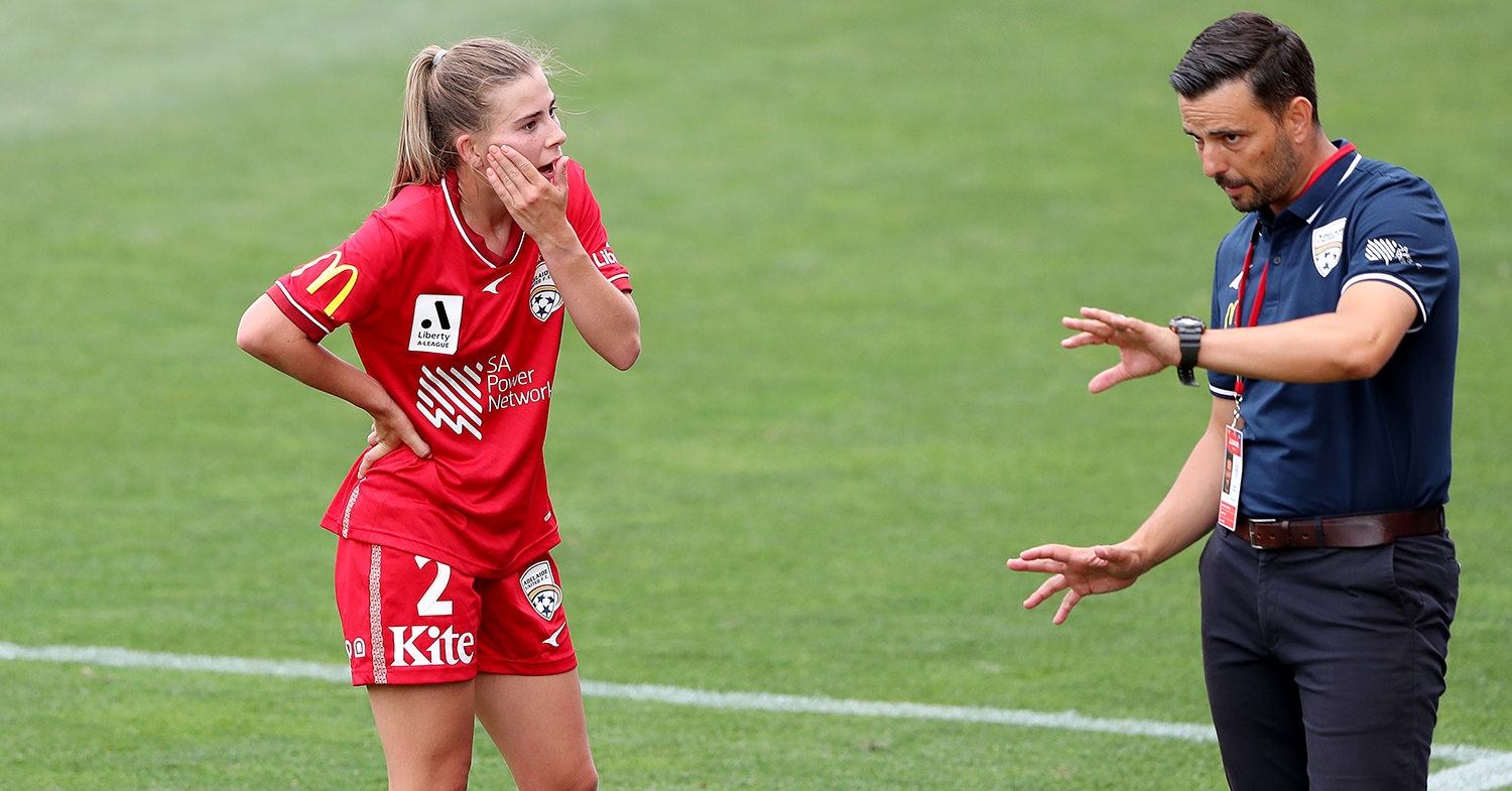 Stenta encouraged by attacking display - Adelaide United