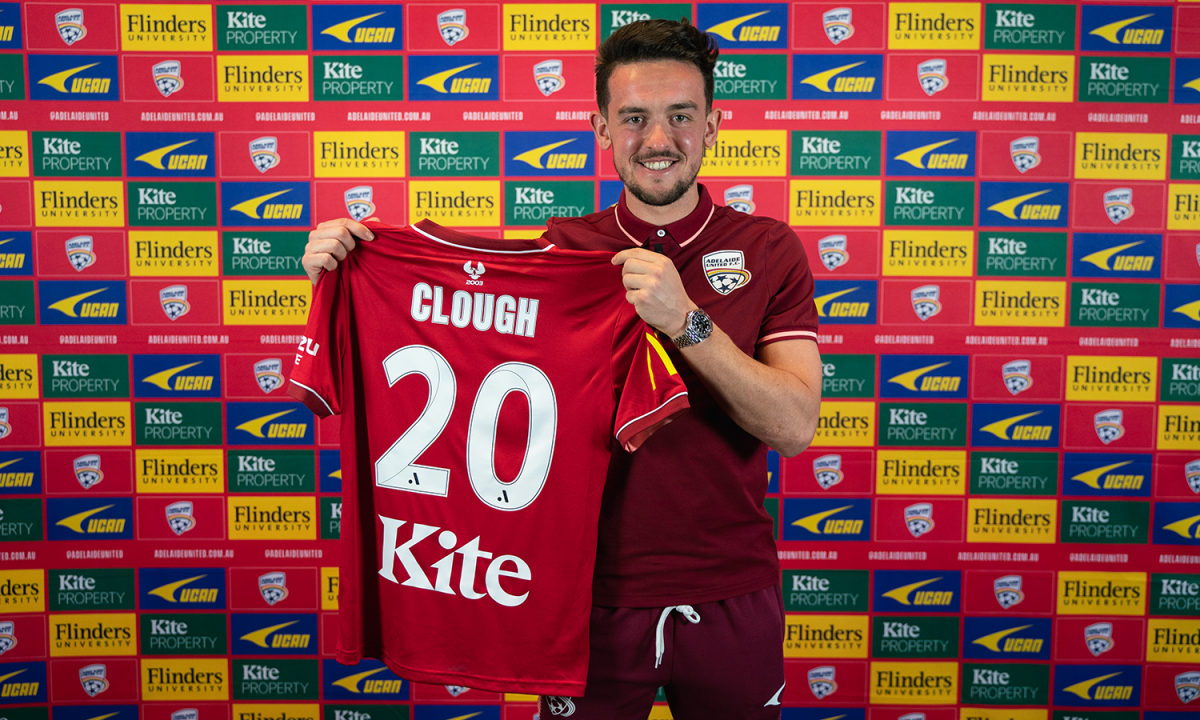 Clough excited to begin Reds adventure - Adelaide United