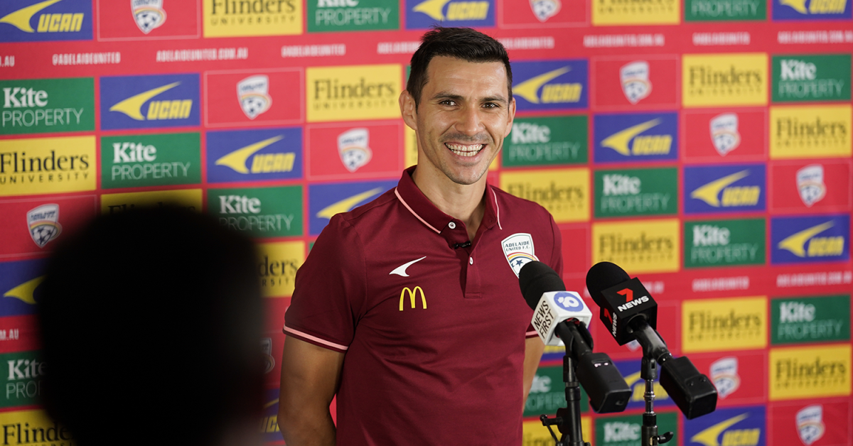 Isaías talks Victory, upcoming milestone - Adelaide United