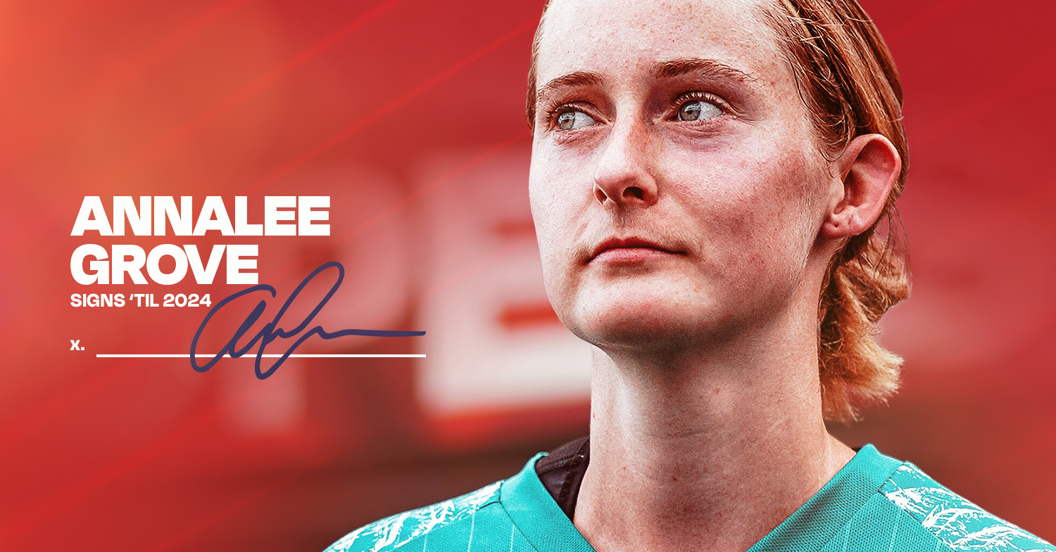 Reds secure Annalee Grove for next two seasons - Adelaide United