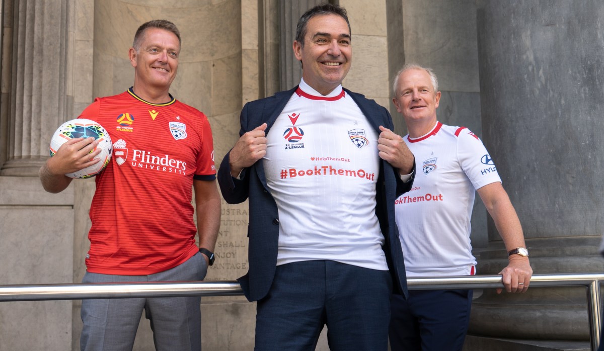 A fearless partnership with Flinders University - Adelaide United