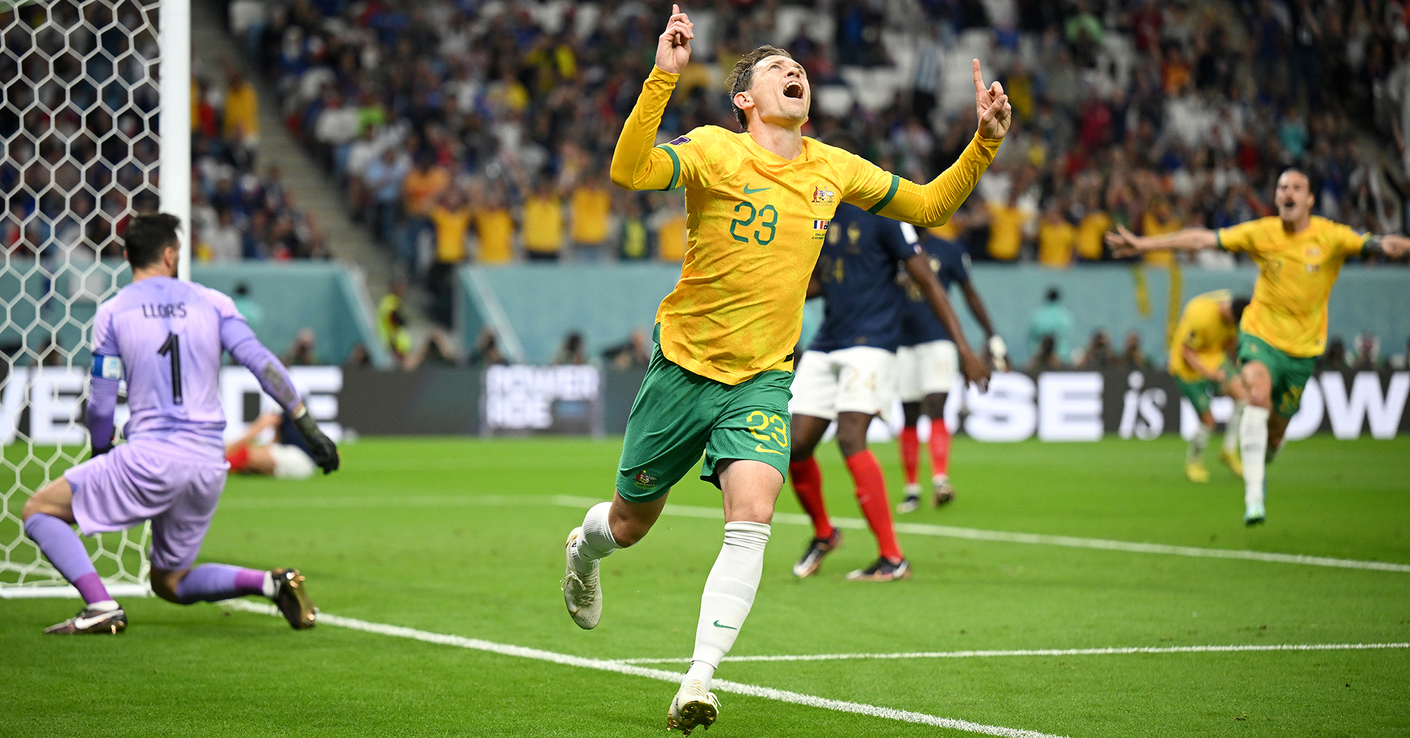 Goodwin reacts to World Cup debut and goal - Adelaide United