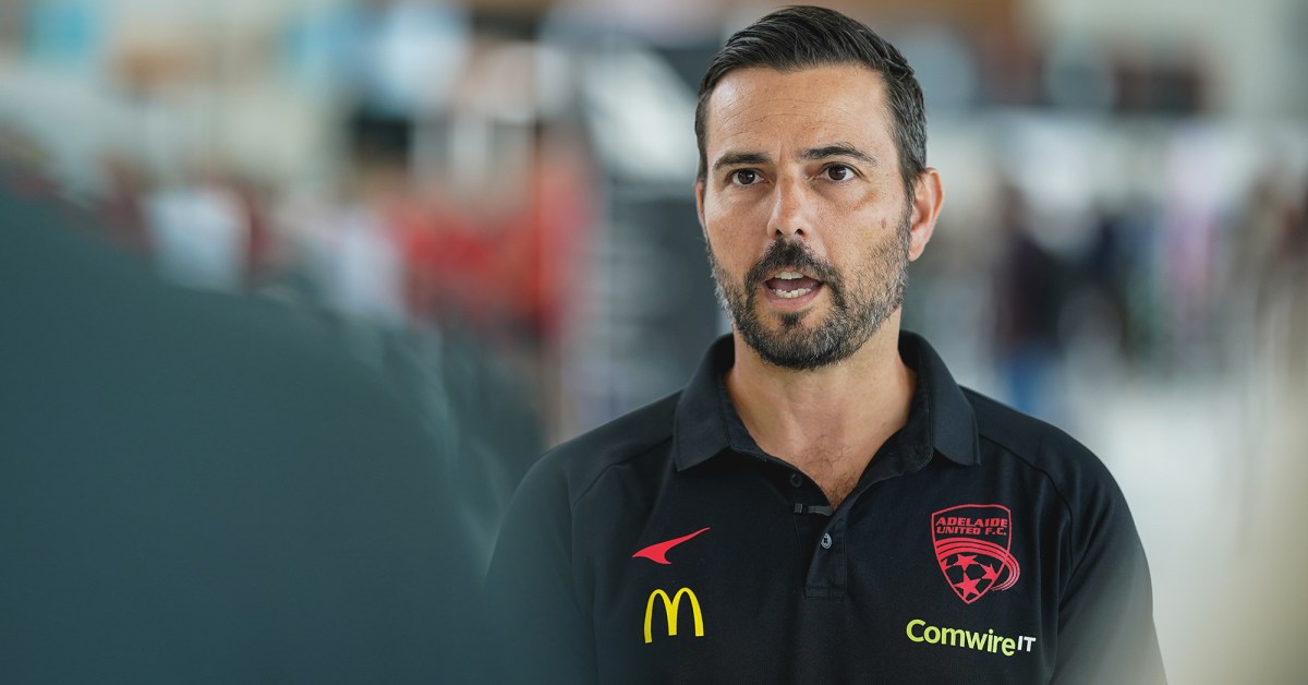 Stenta urges Reds to remain present - Adelaide United