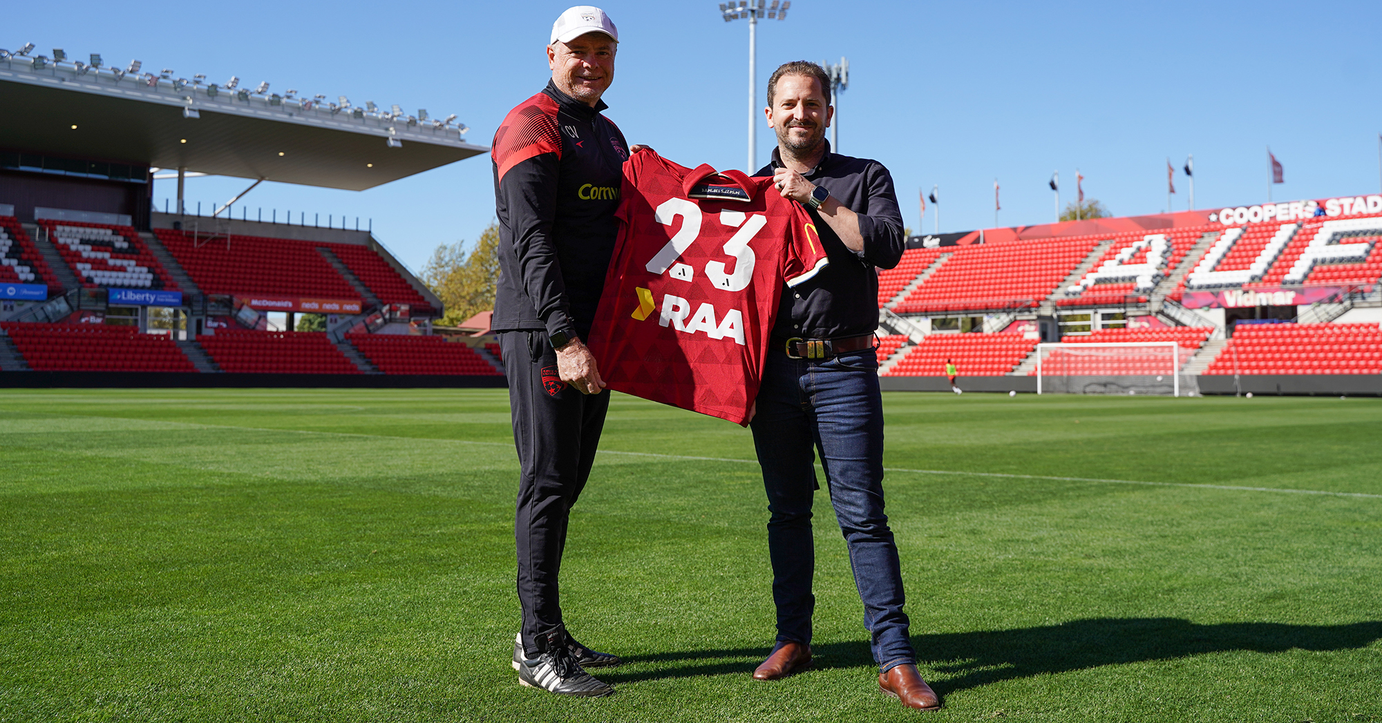 RAA backs Reds as Finals partner - Adelaide United
