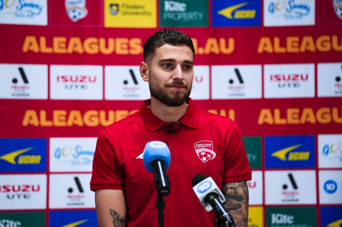Pierias: I really want to stamp my authority in Adelaide - Adelaide United