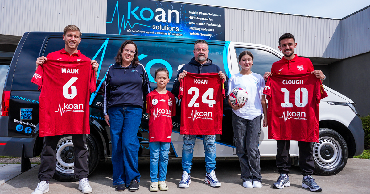 Koan Solutions Confirmed as Front-of-Shirt Sponsor