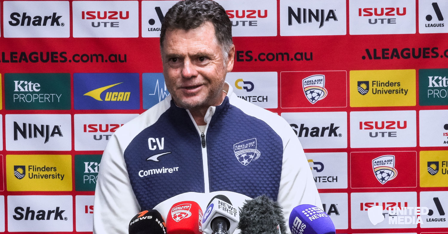 Veart: It’s vital we get our shape and principles right - Adelaide United