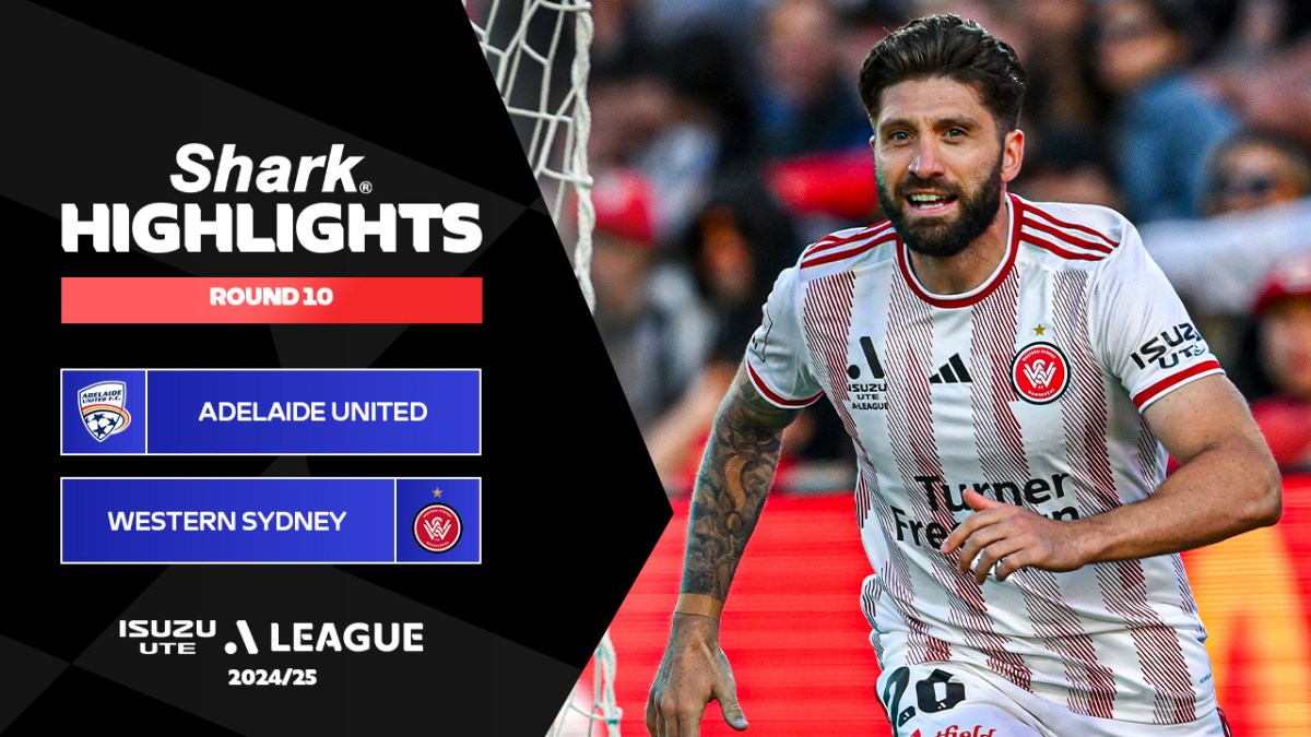 Adelaide United v Western Sydney Wanderers – Shark Highlights | Isuzu UTE A-League 2024-25 ...