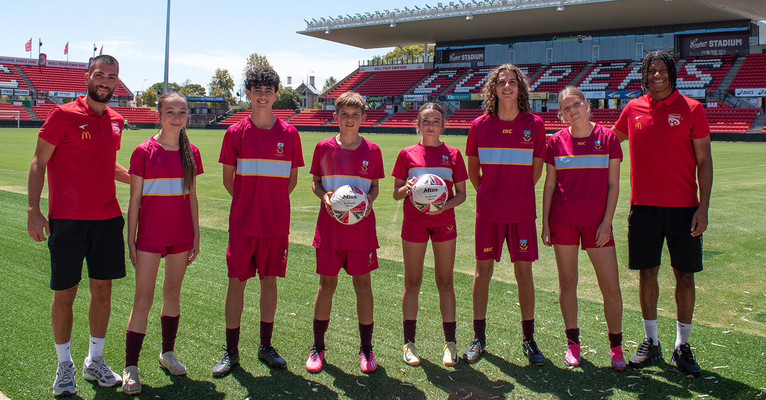 Cardijn College signs on to the Adelaide United Academy School Program for 2025 - Adelaide United