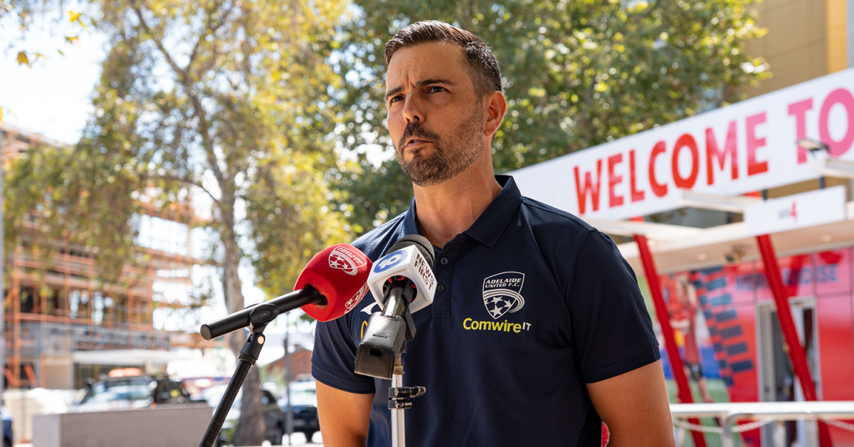 Stenta: "We’ve got faith in every single one of our players" - Adelaide ...