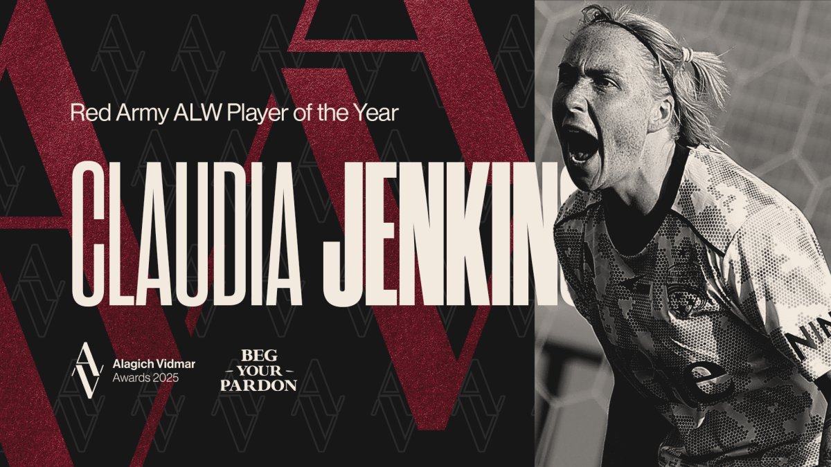 Alagich Vidmar 2024/25 Red Army ALW Player of the Year: Claudia Jenkins ...