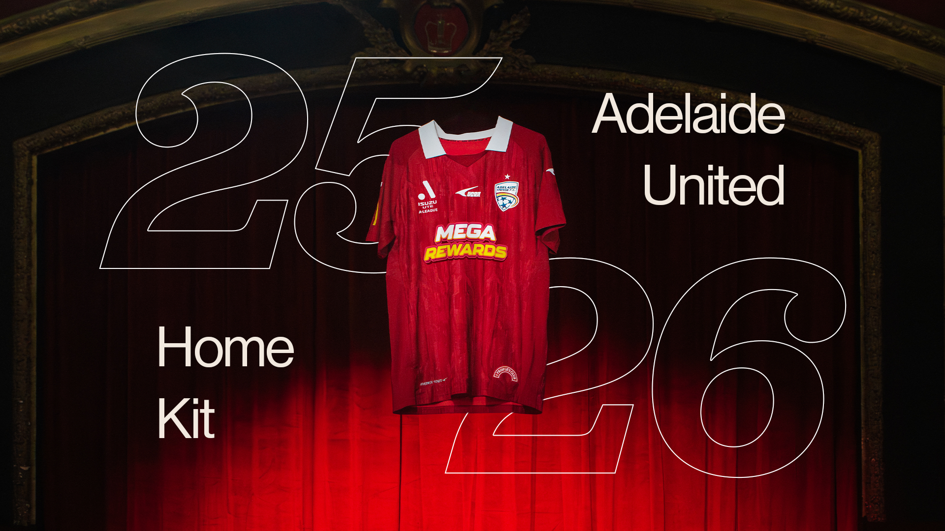 It’s Showtime | Adelaide United Unveils New 2025/26 Home Kit with ...
