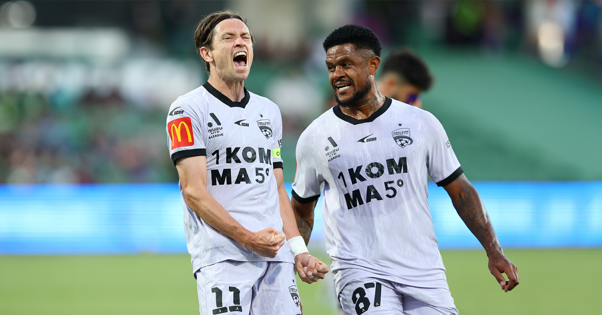 Craig Goodwin’s early goal ensures 10-man Adelaide take all three ...